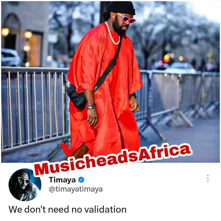 Timaya brags after Elon Musk returned his Twitter verified badge 😎‼️ ... Timaya brags after Elon Musk returned his Twitter verified badge 😎‼️ ...