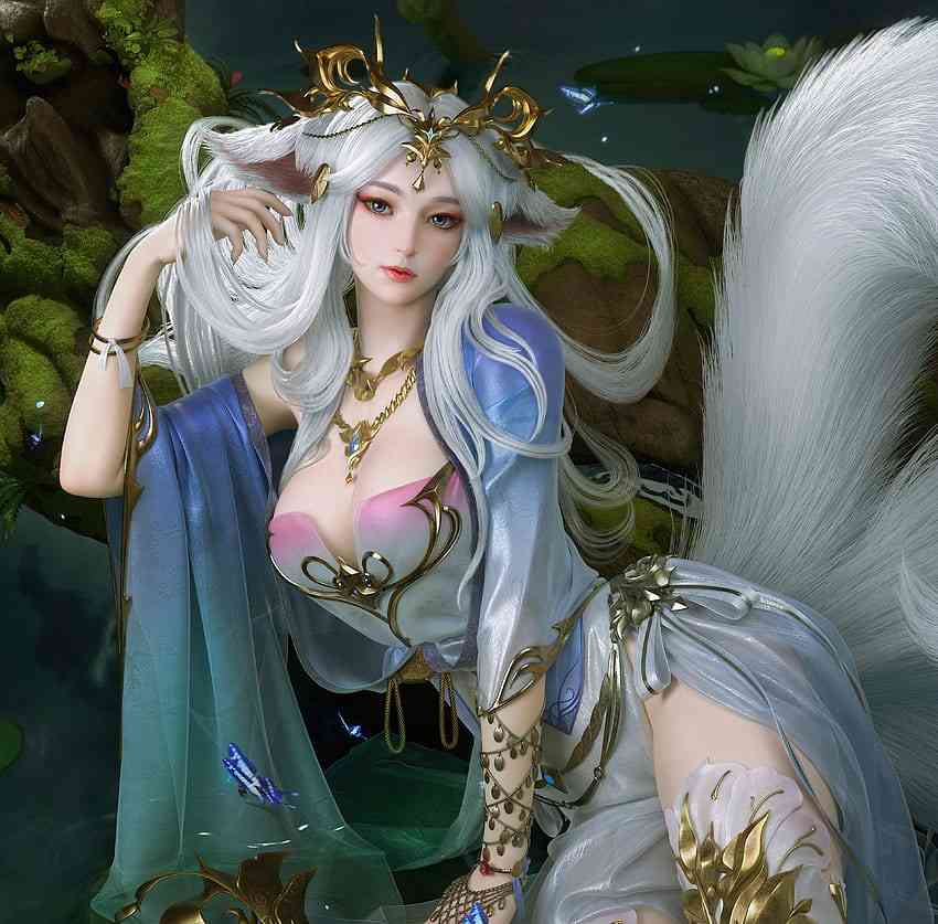 Fox Girl wallpaper - MirrorLog.com